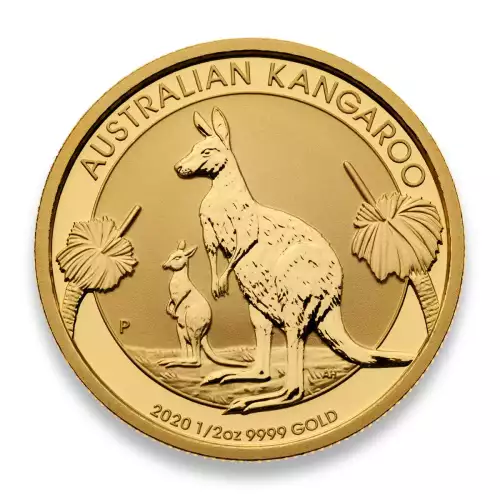 1/2oz Australian Gold Kangaroo | Perth Mint Gold Coins - Canadian PMX