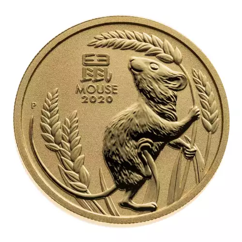 2020 1oz Perth Mint Lunar Series III: Year of the Mouse Gold Coin | ABC ...