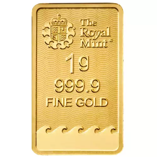 1 gram Royal Mint Refinery Minted Gold Bar | ABC Coin & Bullion ...
